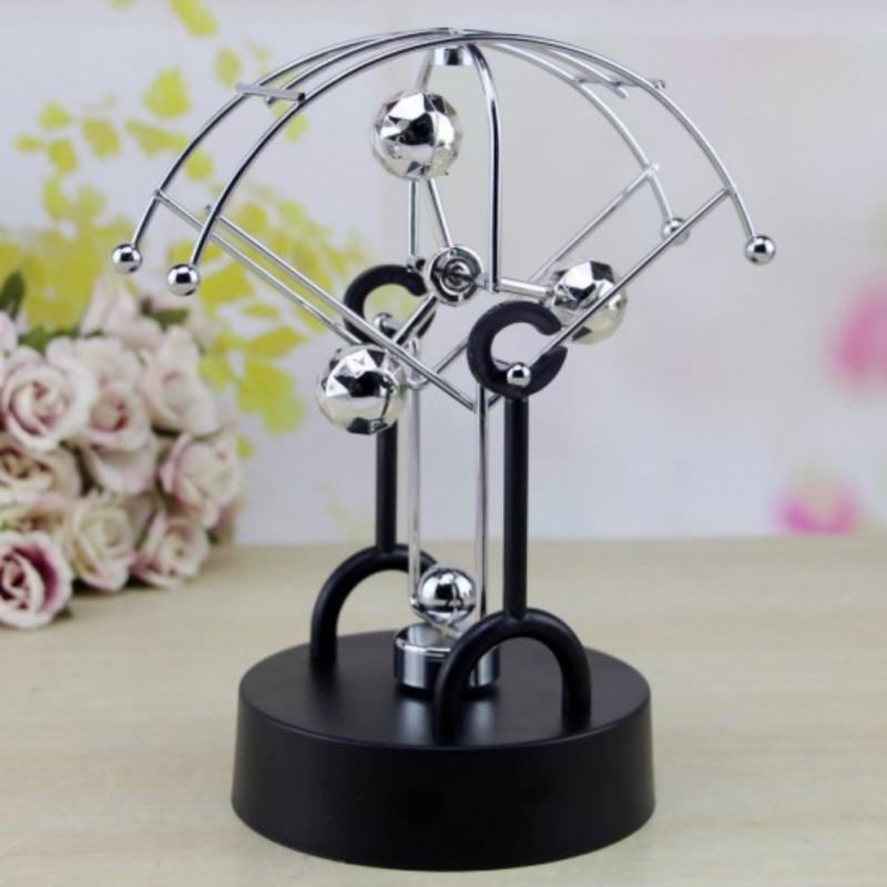Mobile Spherical Pendulum Revolving Desk Orbital Toy Milky Way Gizmos ...