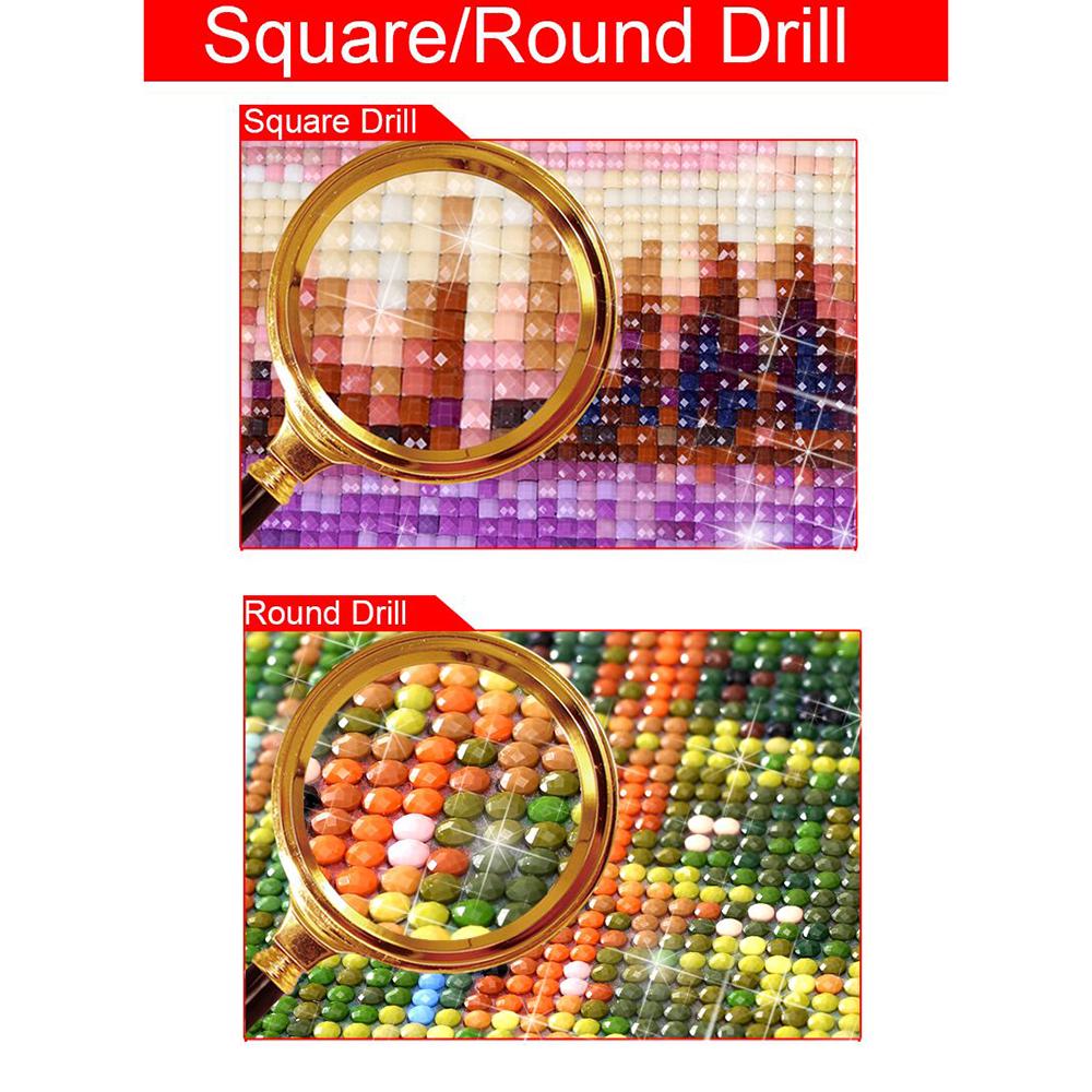 💰Köp billigt online Full Drill pattern Diamond Painting Embroidery Nine ...