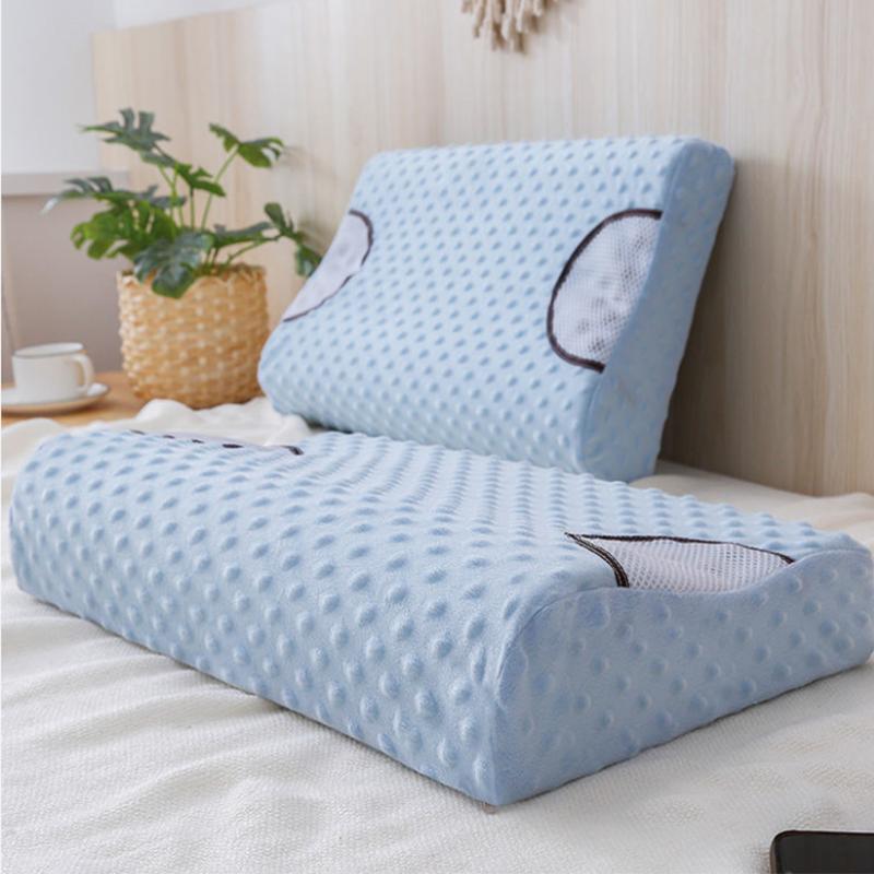 Buy Single Slow Rebound Magnetic Therapy Memory Foam Pillow Core ...
