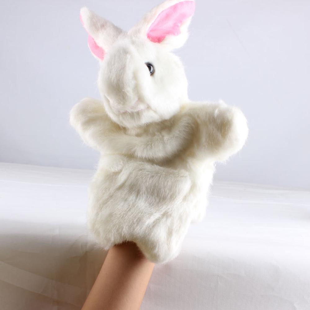 Buy Lovely Animal Rabbit Hand Glove Puppet Soft Plush Puppets Kids ...