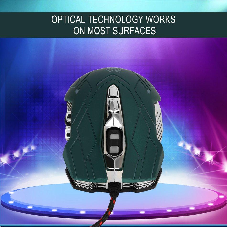 Buy Tech Giant X9 LED USB Wired Optical Game Mouse Adjustable 3200 DPI ...