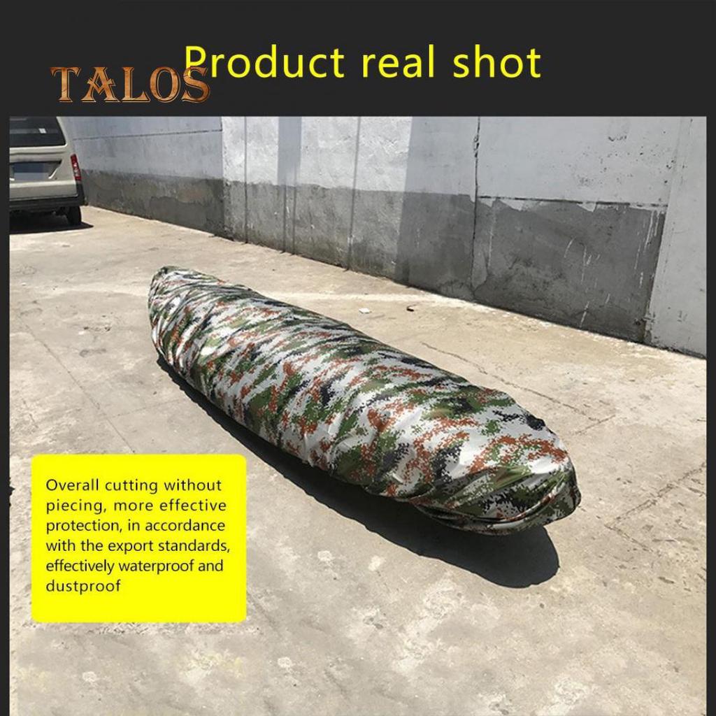 Buy Camouflage Kayak Canoe Boat Waterproof UV Resistant Dust Storage ...