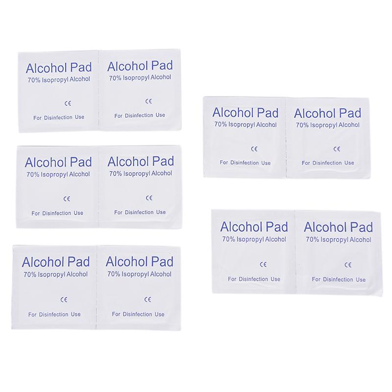 Buy 10Pcs Outdoor Survival Kit Disposable Medical Alcohol Pad Sealed ...