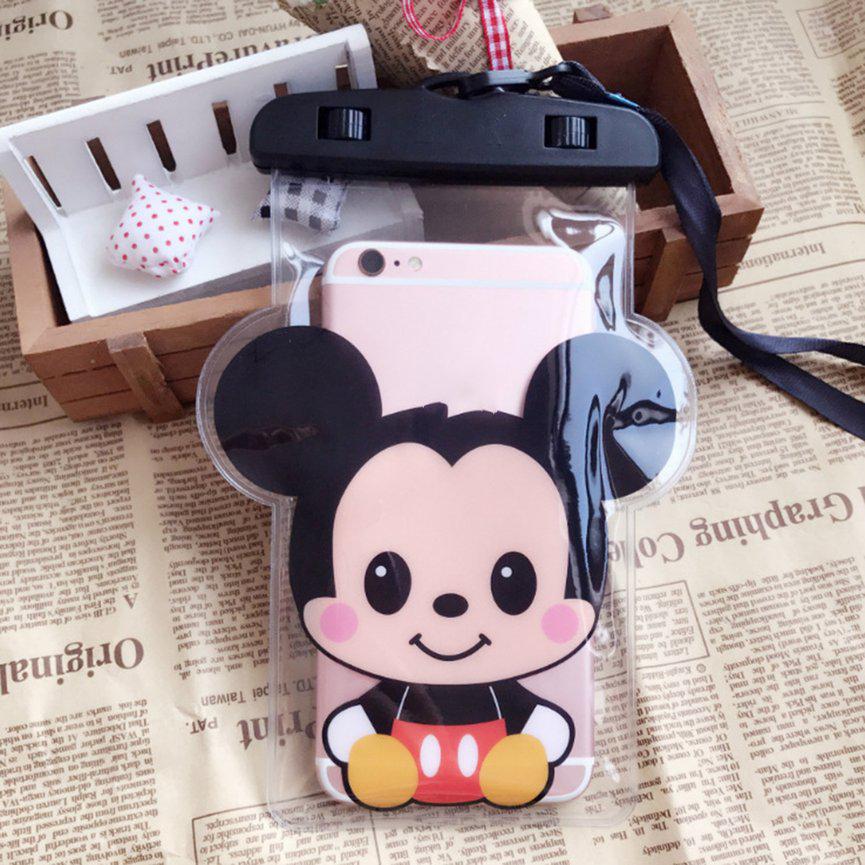 Buy Cartoon Transparent Pvc Mobile Phone Waterproof Bag Water Sports ...
