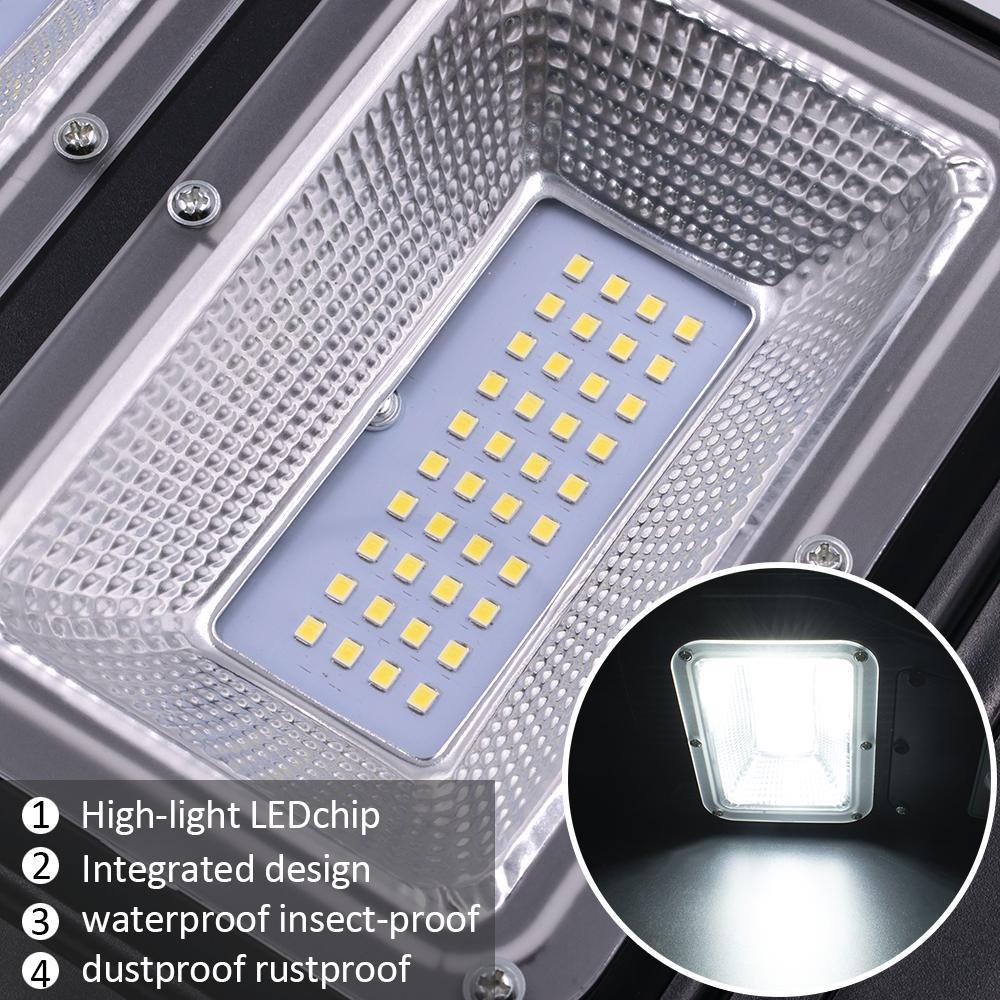 Buy 40W IP67 LED Solar Wall Light PIR Motion Sensor Outdoor Flood Lamp ...