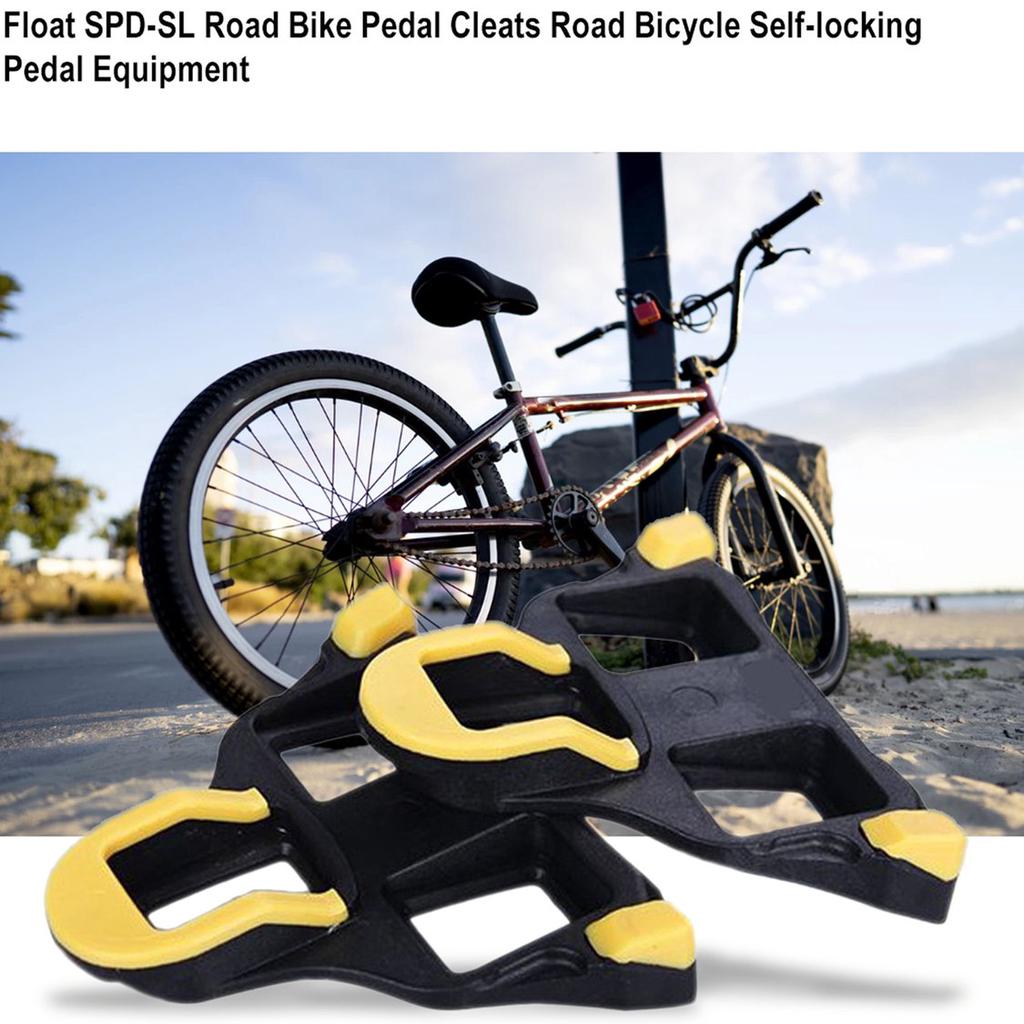 Float SPD-SL Road Bike Pedal Cleats Road Bicycle Self-locking Pedal ...