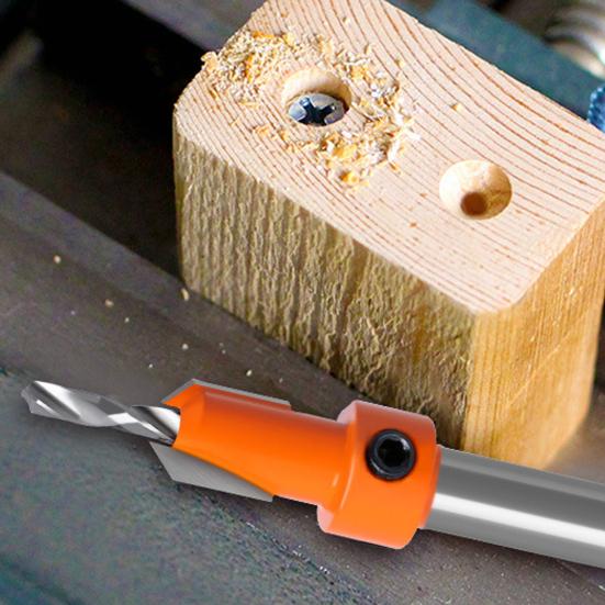 4Pcs Tapered Drills Removable Wear-resistant Compact Convenient Sharp ...