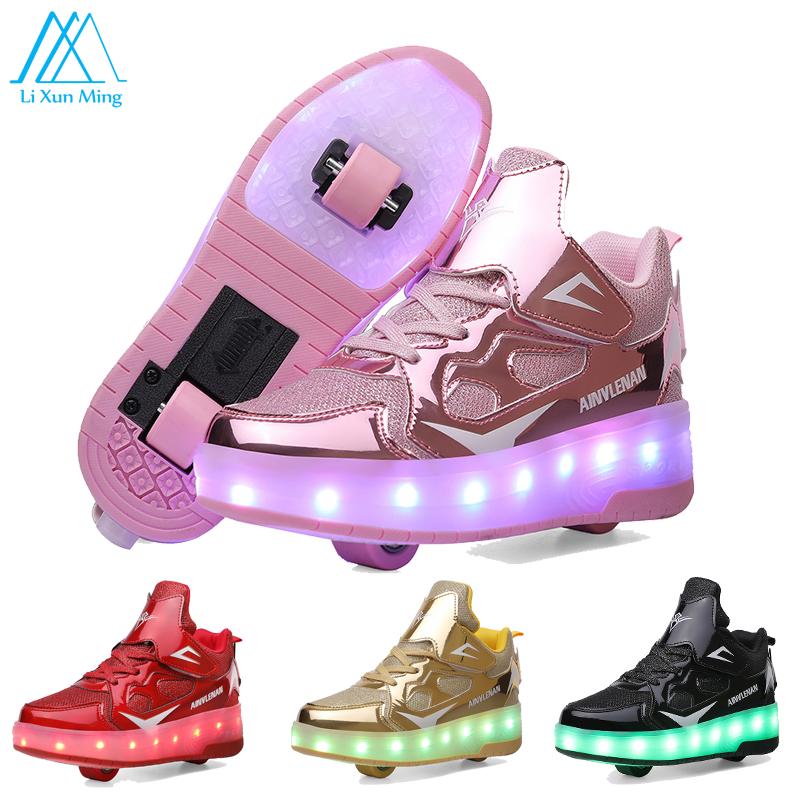 Cumpără Moda pentru copii pantofi sport luminoase, ușoare în aer liber ...