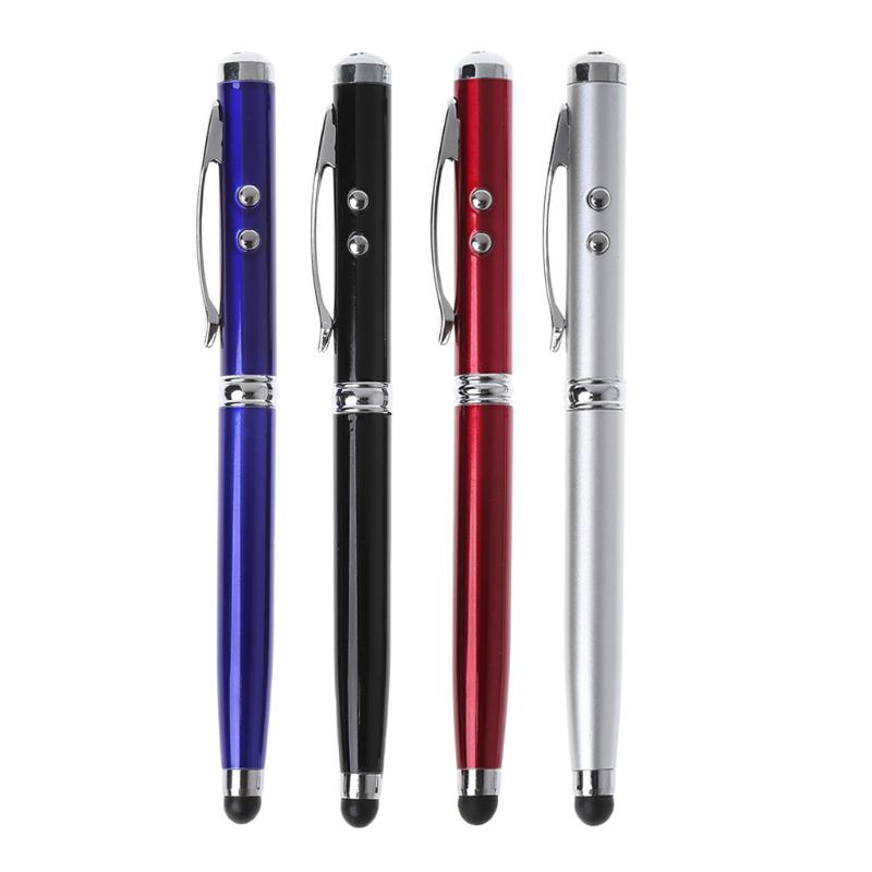 Buy 4 In1 Capacitive Stylus iPad Touch Screen Ballpoint Pen LED Light ...