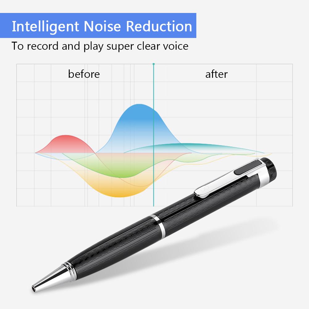 Buy Pen-shaped Continuous 10-hour Digital Voice Recorder 192Kbps One ...