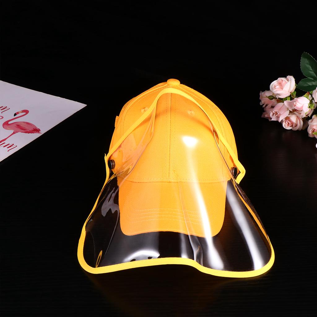 Buy 1Pc Detachable Visor Baseball Cap Hat Windproof Anti Droplet Face ...