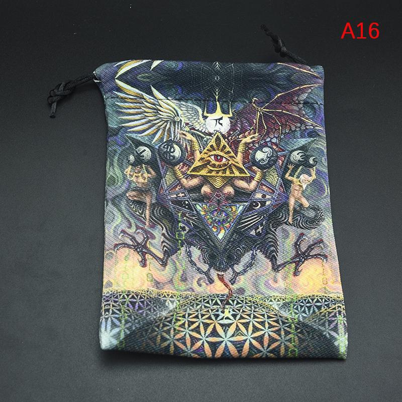 Buy 13X18Cm Beautiful Pattern Tarot Card Storage Bag Figure Witch ...