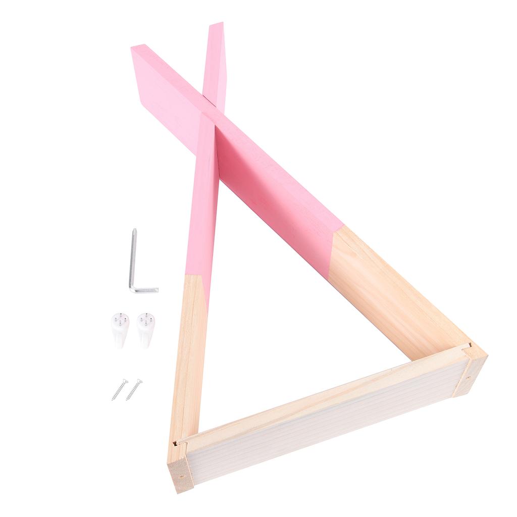 Buy X Triangle Shaped Wall Shelf Decorative Wall-mounted Storage Racks ...