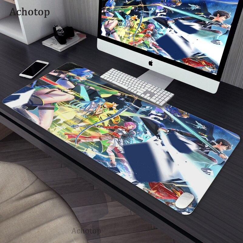 Buy Mouse Pad Anime Mousepad Sword Art Online Gamer Gaming Mouse Pad ...