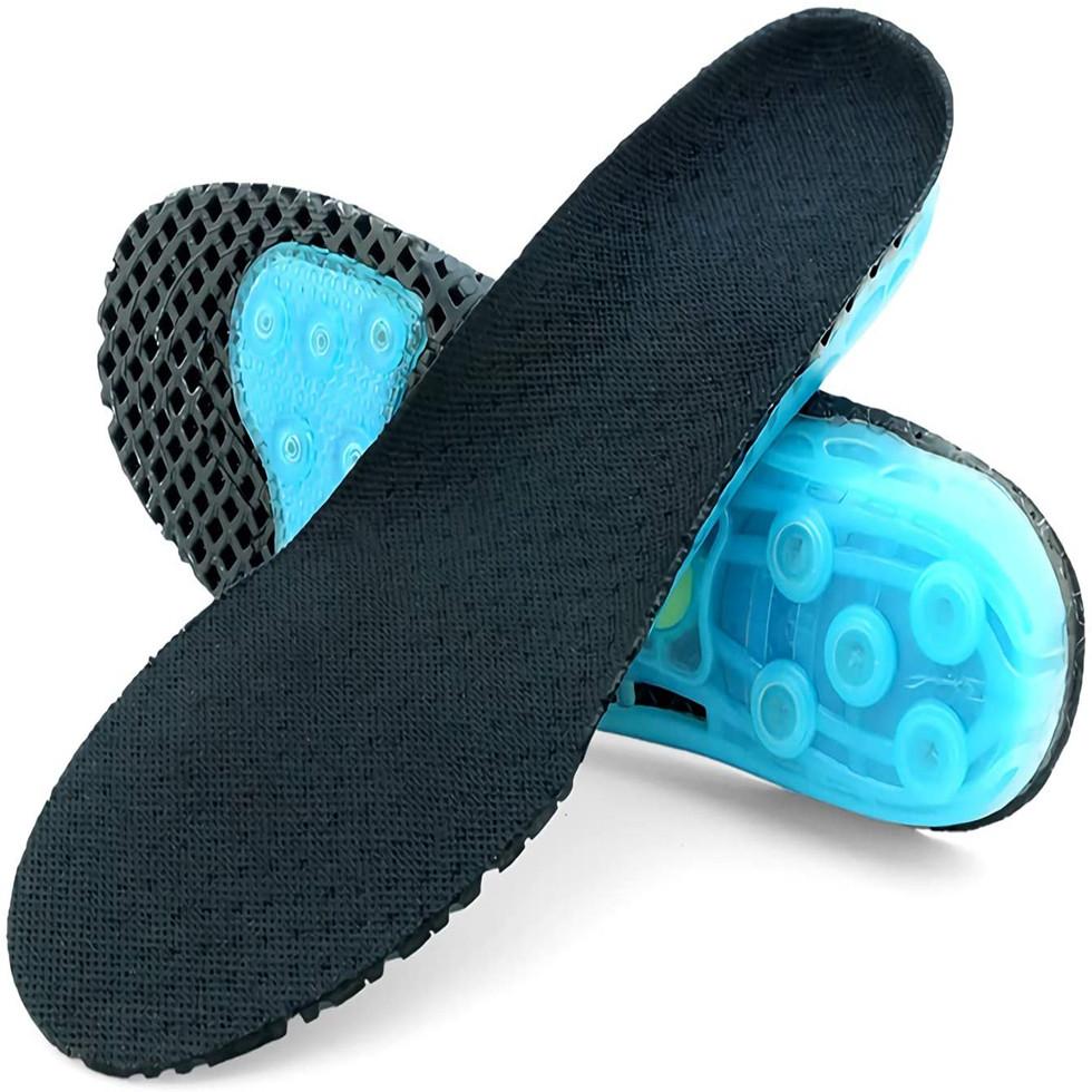 Buy Silica Sports Insoles, POSKLA Spring Loaded Superior Shock ...