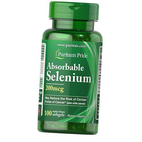 Buy Absorbable Selenium 200 Puritan's Pride 100gelcaps (36367218) at ...