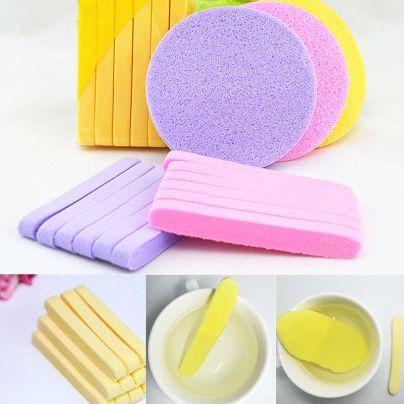 Buy Special Compressed Facial Cleaning Wash Skin Care Puff Sponge Stick ...