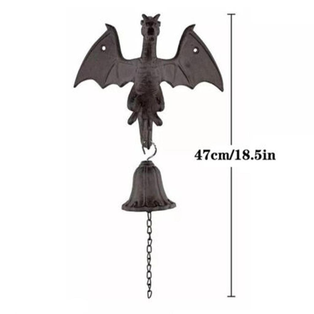 Buy Handmade Gothic Castle Dragon Wind Chimes For Outdoor Chime Wind ...