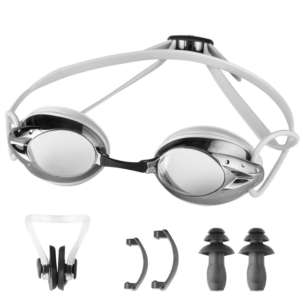 Buy Adult Swim Goggles Waterproof Anti-fog HD Swimming Goggles ...