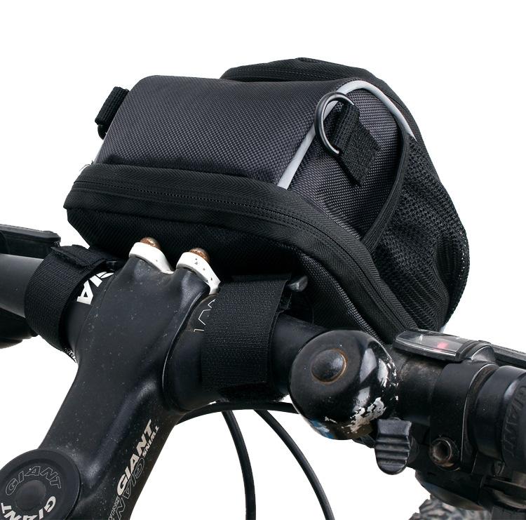 Buy Bicycle Bag Bike Front Handlebar Bag Nylon Cycling Top Tube Bag ...