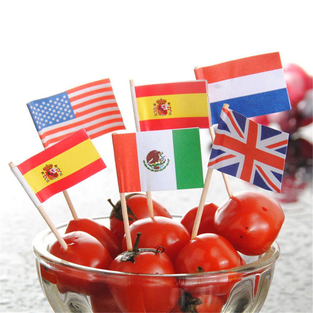 Buy Olympic Cocktail Decor Pick Flags Toothpick World Flags Canada at ...