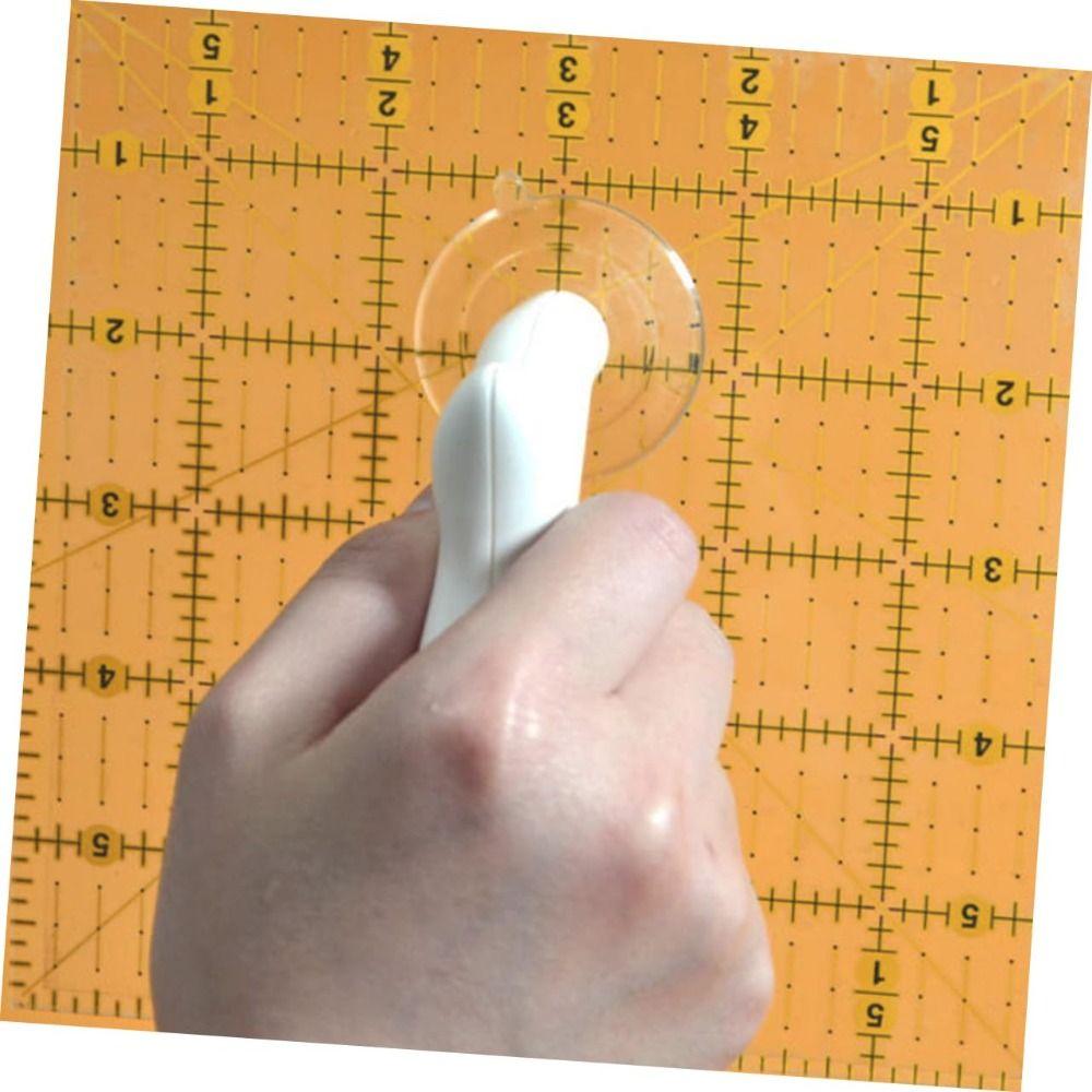 Cheap ABC Quilting Ruler Holder Purple White Sucker Quilting Ruler ...