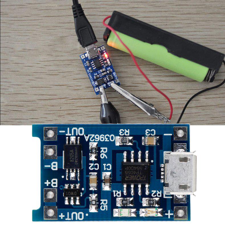 5V Micro USB 1A 18650 Lithium Battery Charging Board Charger Module New ...