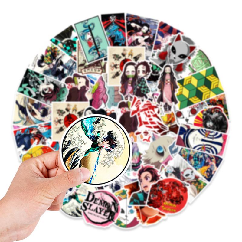 Cheap 25Pcs/set Demon Slayer Cartoon Anime Graffiti Stickers For ...