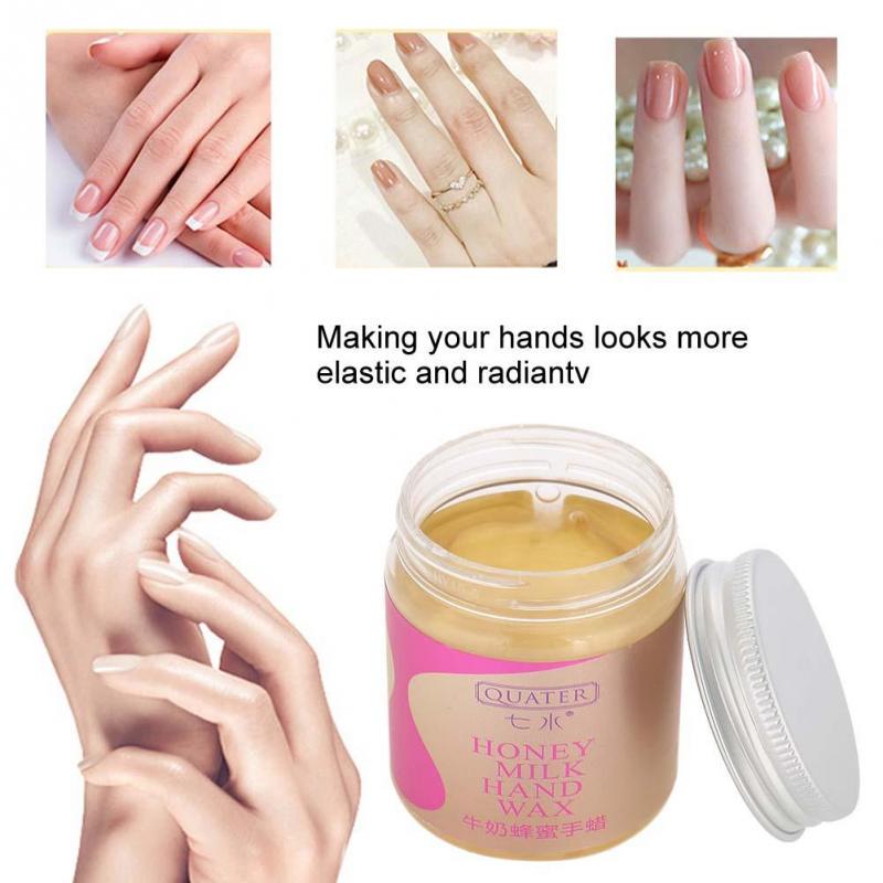 Buy Milk Honey Hand Wax Hand Mask Hand care Moisturizing Exfoliator ...