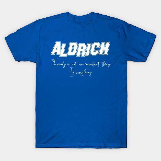 Buy Men Premium Cotton Harajuku T Shirt Aldrich Second Name Aldrich ...