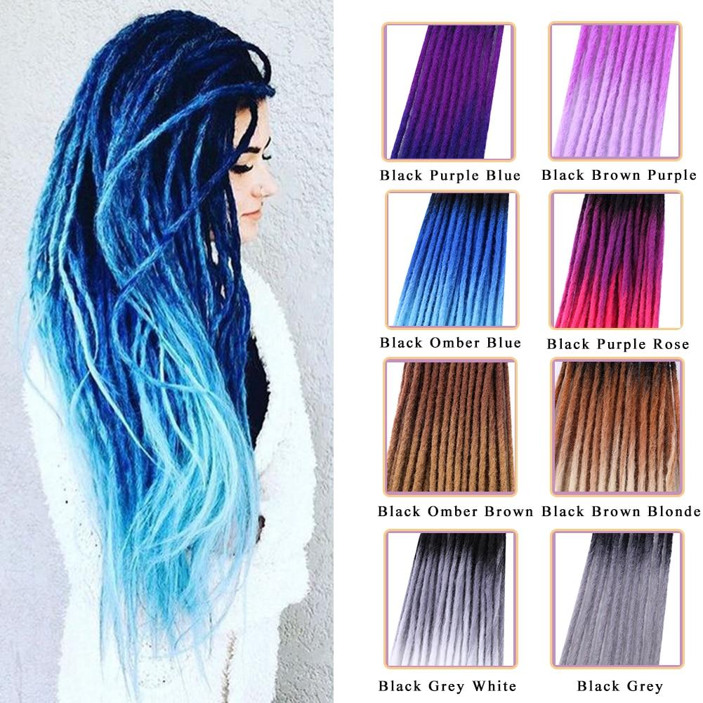 💰Kaufe 20Inch 100% Handmade Dreadlocks Reggae Hair Hip-Hop Style Soft ...