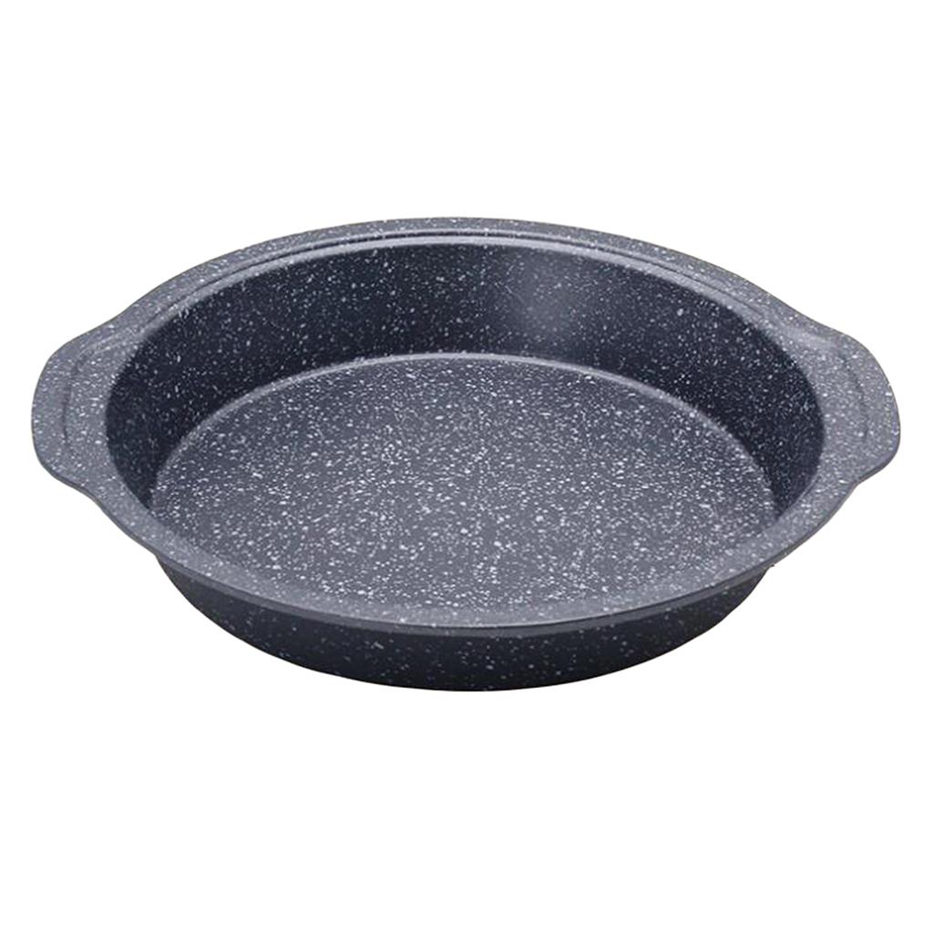 Buy Nonstick Marble Baking Tray Toast Pan Round Plate at affordable ...