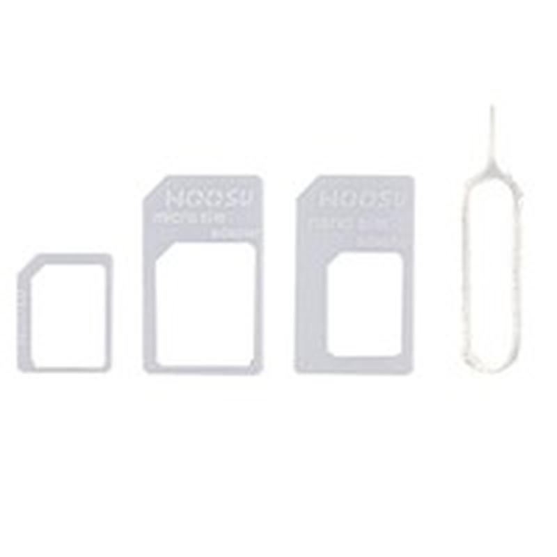 Buy 4 In 1 Sim Card To Micro Standard Adapter Adaptor Converter Set at ...