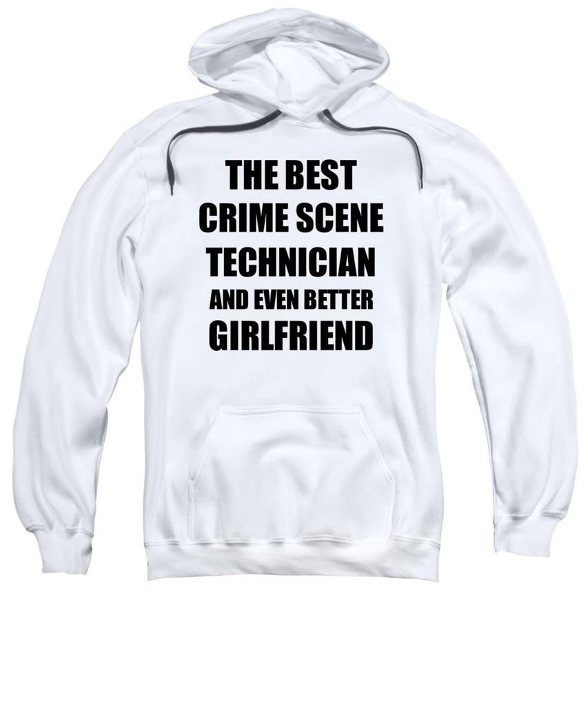 Cheap 300 GSM Men's Healthy Cotton Hoodies crime scene technician Print ...