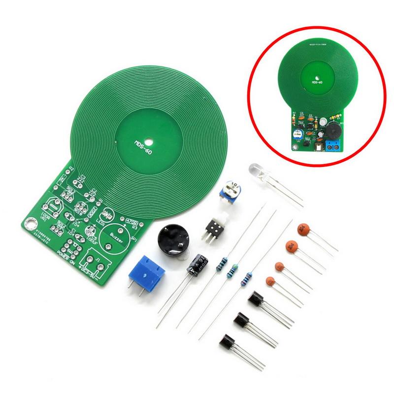 Metal Detector Kit Electronic Kit DC 3V-5V 60mm Non-contact Sensor ...
