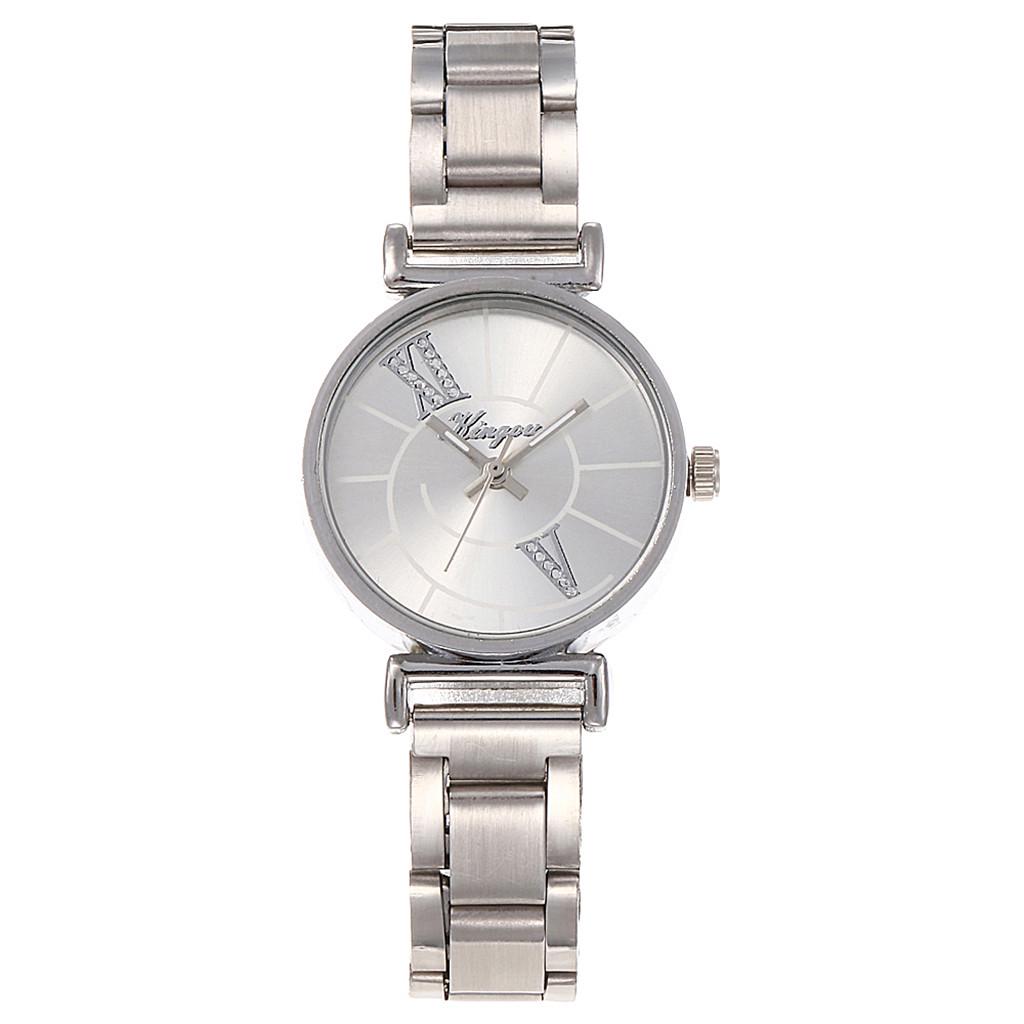 Cheap Women Alloy Steel Belt Casual Watch Steel Belt Watch | Joom