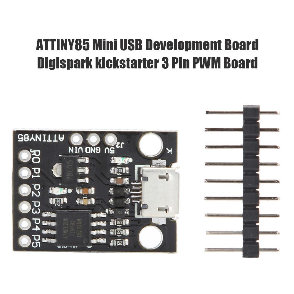 Buy ATTINY85 Mini USB Development Board Digispark Kickstarter 3 Pin PWM ...