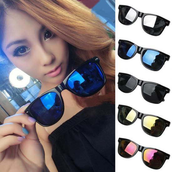 Buy Pair of sunglasses unisex fashion mercury mirror shades UV ...