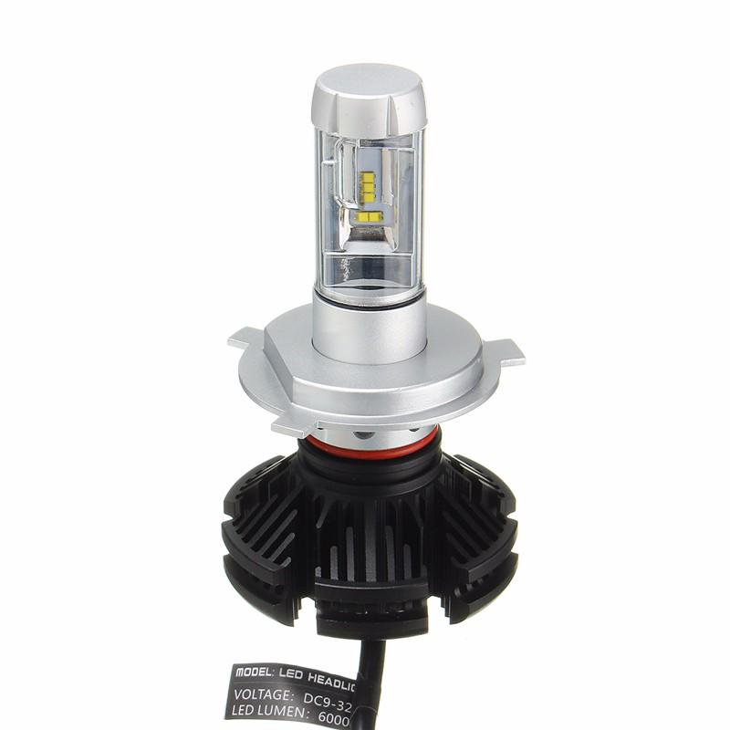 Buy 100W 12000LM 3 Color 9005 H11 H7 H4 High Power LED Headlight Kit ...