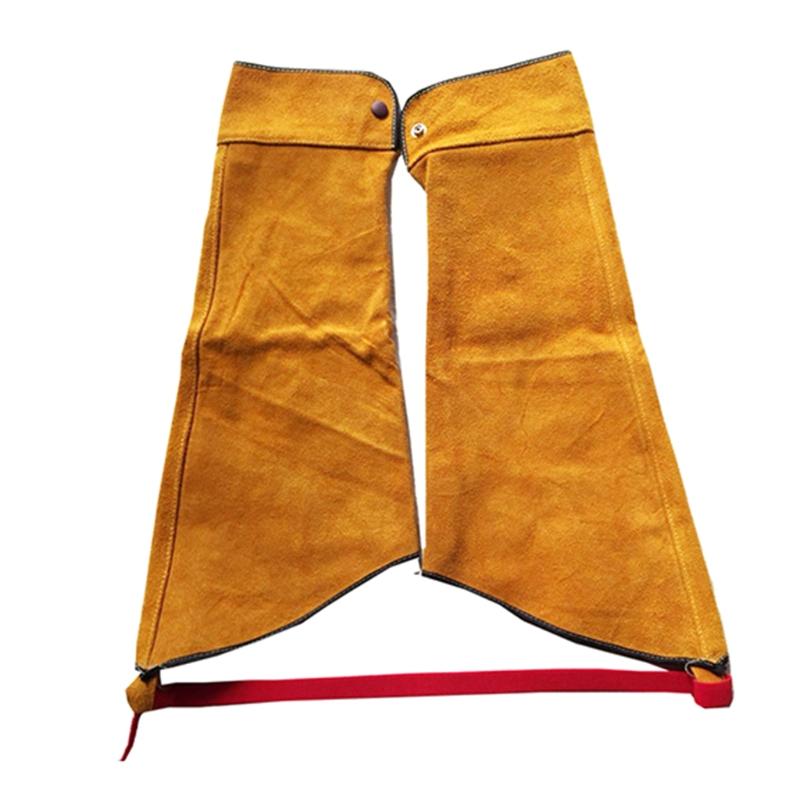 Buy Welder Arm Protection Leather Sleeves for BBQ Grilling Woodworkers ...