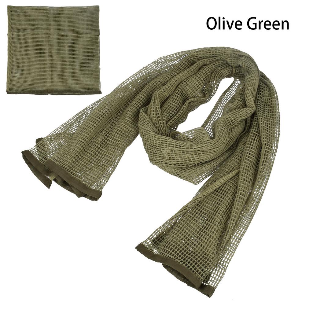 Buy 190*90cm Scarf Cotton Military Camouflage Tactical Mesh Scarf ...