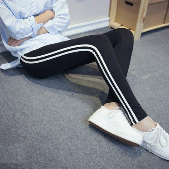 Buy Trousers Women Thin Section Nine Points Leggings Summer Pencil Feet ...