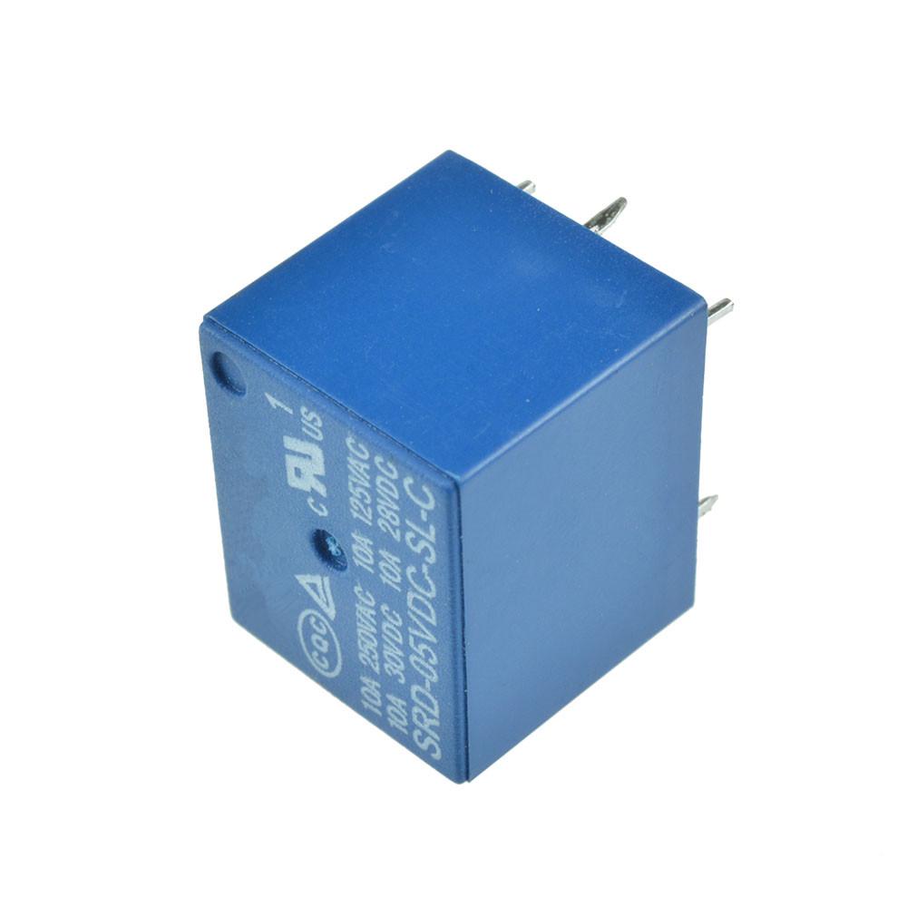 Buy 20PCS SRD-05VDC-SL-C 5V DC 10A 250VAC 5 Pins Relay Module PCB Type ...
