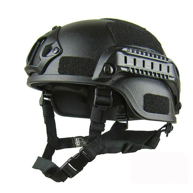 Buy MICH2000 Camo CS Airsoft ABS Helmet Paintball Hat Head Protective ...