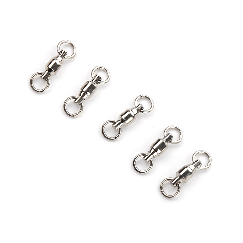 Cheap Ball Bearing Swivels Crane Duo Lock Snap Trolling Rigging Fishing ...