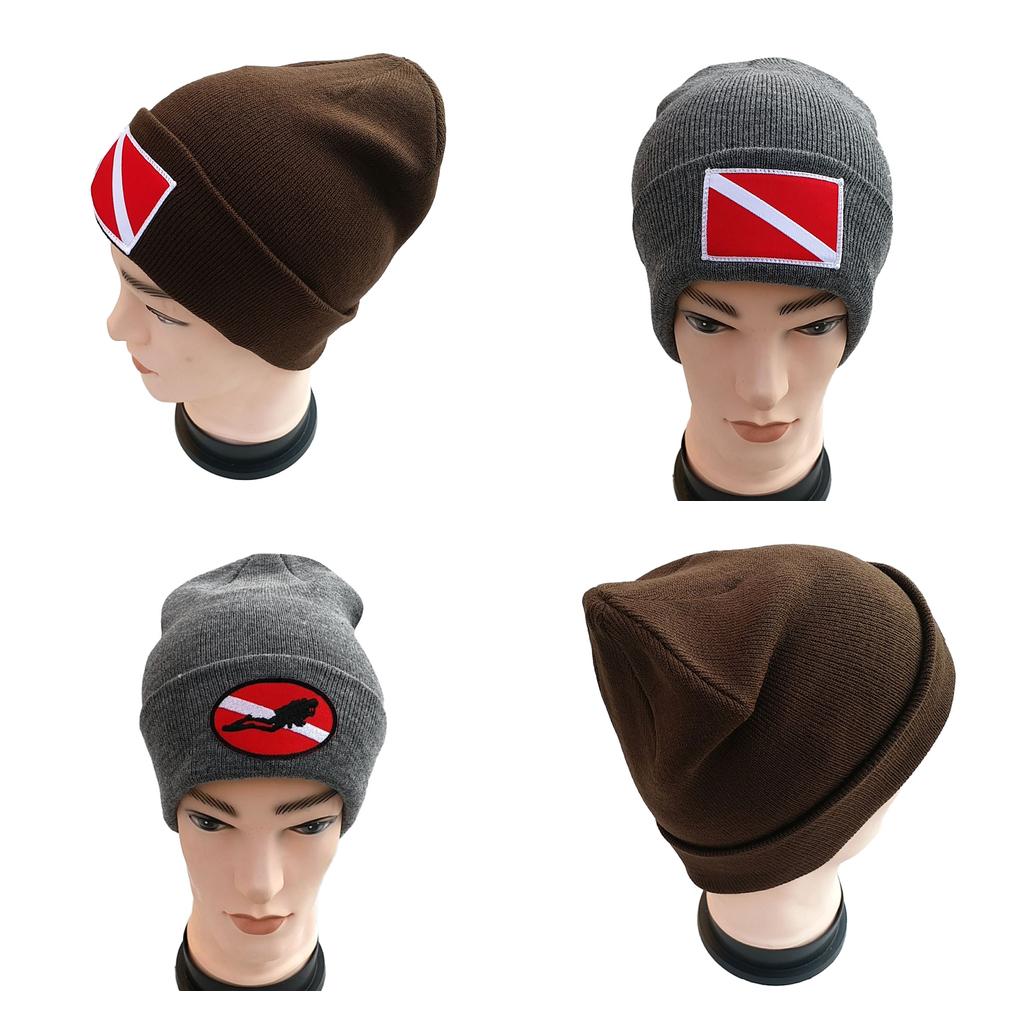 Buy Unisex Adult Scuba Diving Snorkeling Hat Dive Knit Beanie Diver Cap ...