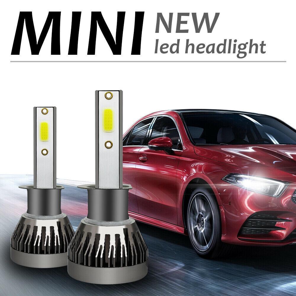 Buy 1pair CREE 120W H1 H4 H7 H8 H9 H11 Mini Car LED Headlight Hi/Lo ...