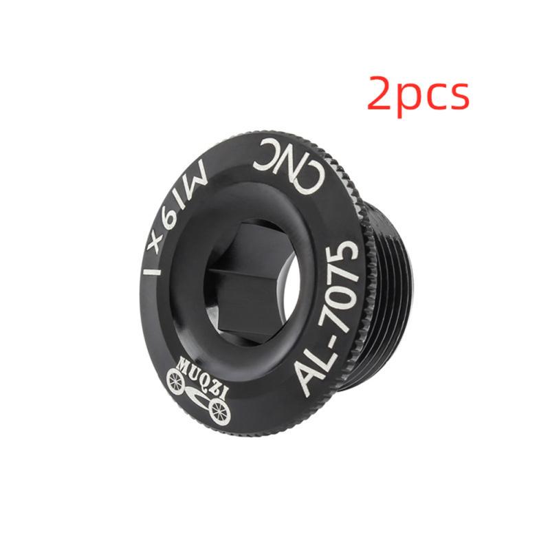 Buy 2pcs Bike M19 Crank Cover Crankset Screw 7075 Aluminum Alloy Crank ...