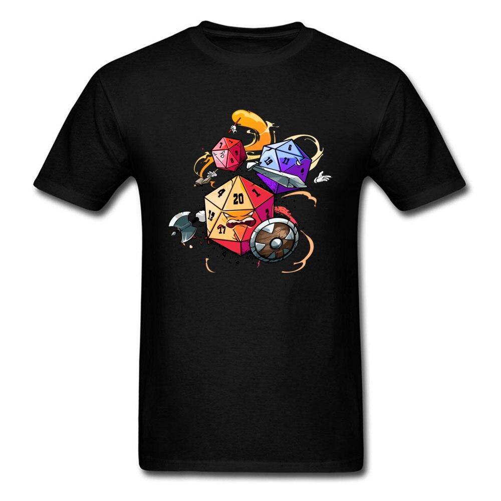 Buy Funny Dice Warriors Men Cartoon T-Shirt Family Custom Team Tee ...
