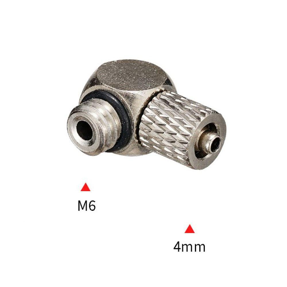 Sliver Mini PL Elbow PL 6mm Tube OD Connection Micro Quick Twist Joint ...